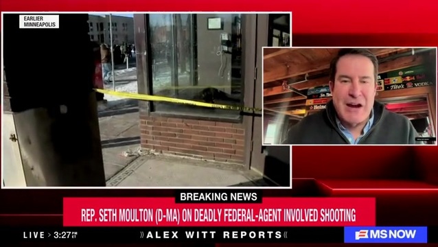 Rep. Seth Moulton Blasts ICE Over Shooting: These Fed Officials Need To ...